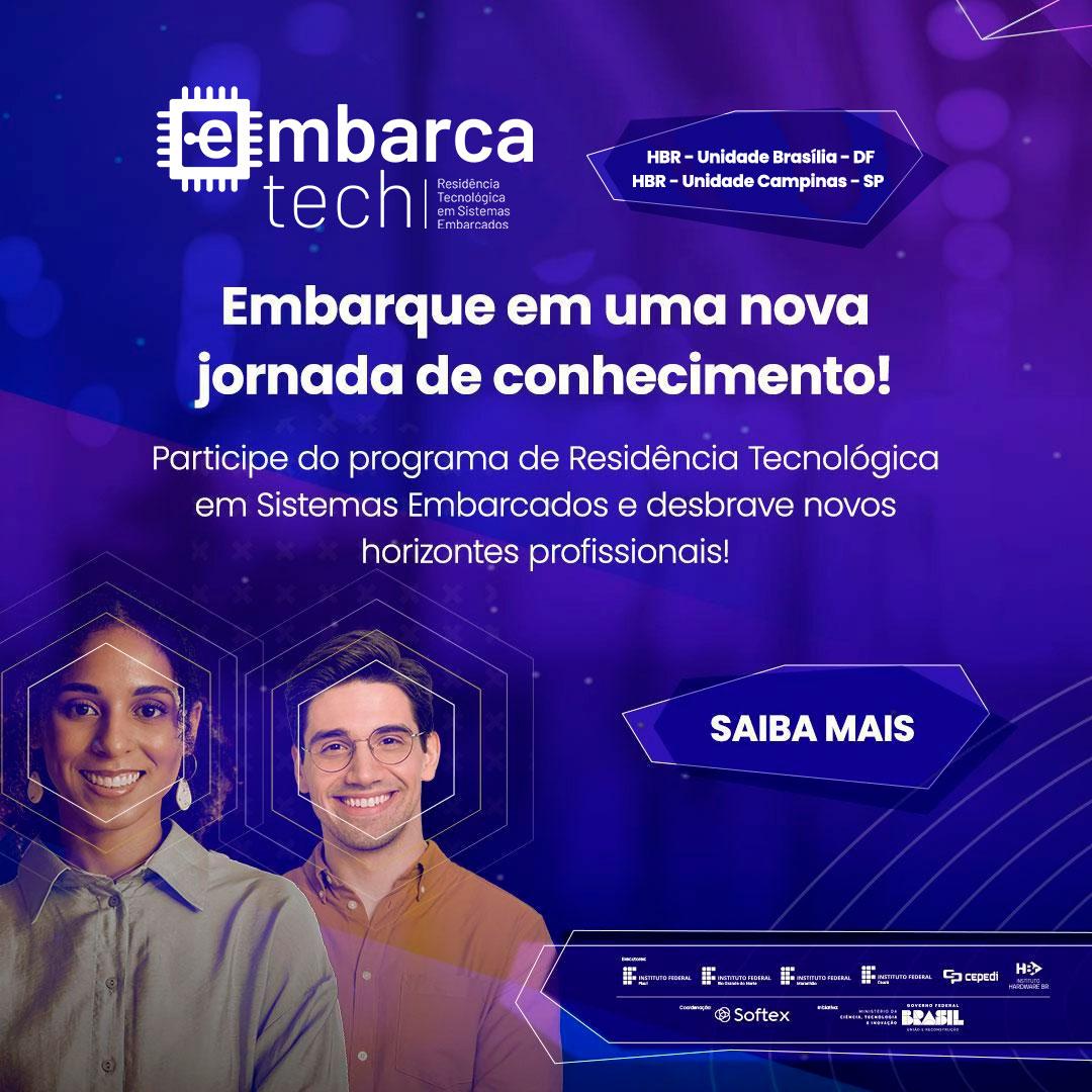 EmbarcaTech - Residência Tecnológica em Sistemas Embarcados